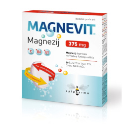 Apipharma Magnevit 375 mg šumeće tablete
